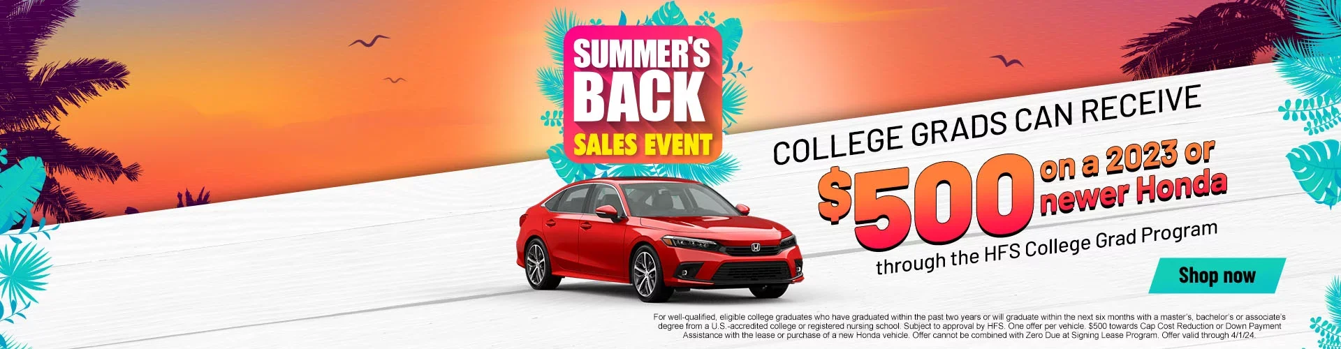 Honda College Grad Program